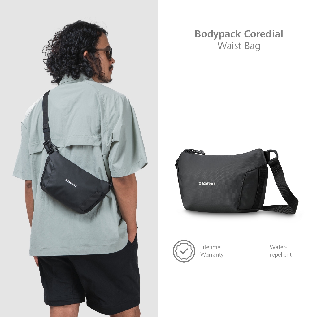 Jual Bodypack Coredial Waist Bag 15 Inch Tas Pinggang Travel Lari Sport ...