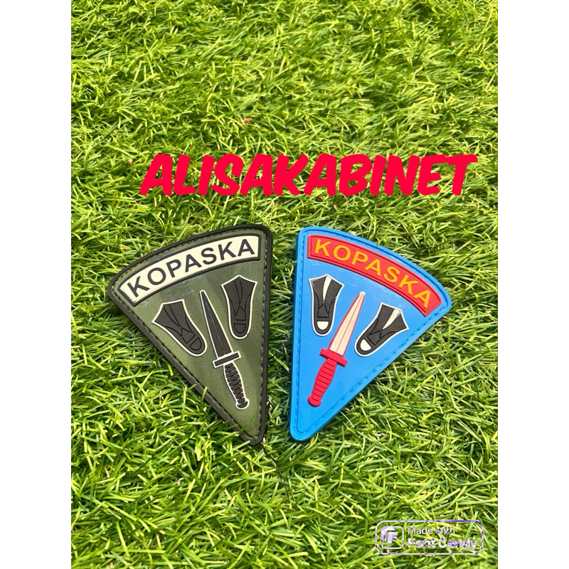 Jual Perekat Karet Kopaska TNI AL PDH PDL | Shopee Indonesia