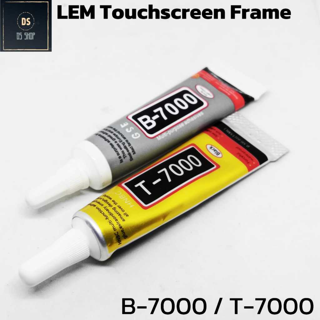 Jual Lem Touchscreen E-8000 B-7000 T-7000 15ML LEM LCD Hitam Bening Black Clear | Shopee Indonesia