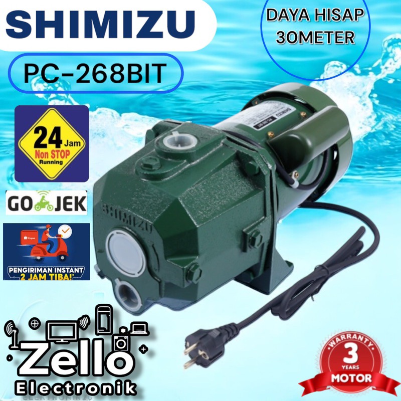 Jual Pompa Air SHIMIZU PC-268 BIT pompa sumur dalam otomatis | Shopee Indonesia
