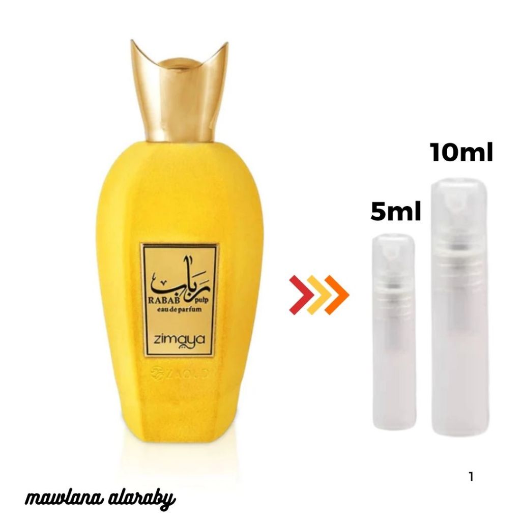 Jual Decant Tester Zimaya Rabab Pulp 5ml 10ml | Shopee Indonesia