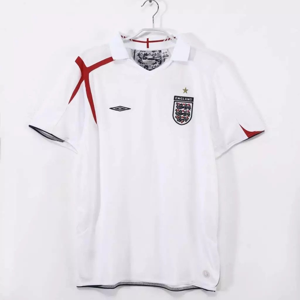 Jual Jersey Bola Jadul Retro Vintage Jadul Old England Inggris Home ...