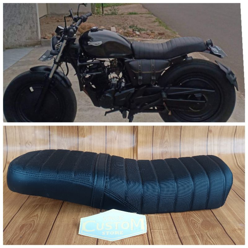 Jual Jok Japstyle model XSR custom jok spon anti gembos model pres anti ...