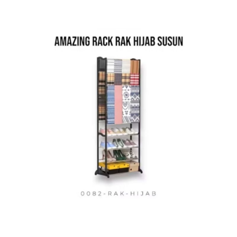 Jual amazing shoes rack dan rak jilbab | Shopee Indonesia