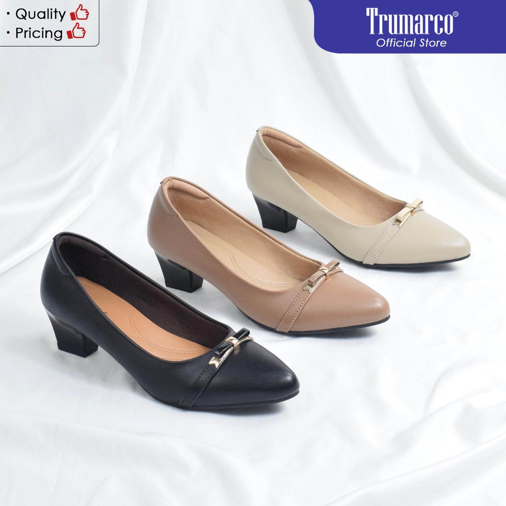 Jual TRUMARCO Sepatu Pantofel Wanita / Sepatu Kerja Wanita THE 504 ...
