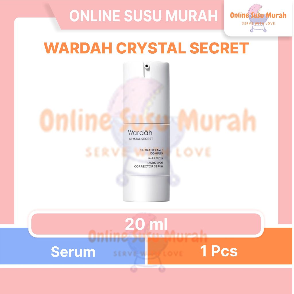 Jual Wardah 3% Tranexamic Acid + Alpha Arbutin Crystal Secret Dark Spot ...