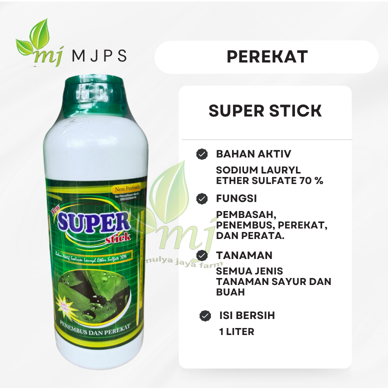 Jual SUPER STICK Perekat Pelekat Penembus Perata Pembasah Pestisida ...