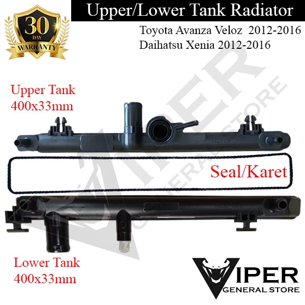 Jual Upper Tank Radiator Toyota Avanza Xenia 2012-2016 1000cc (5058 ...