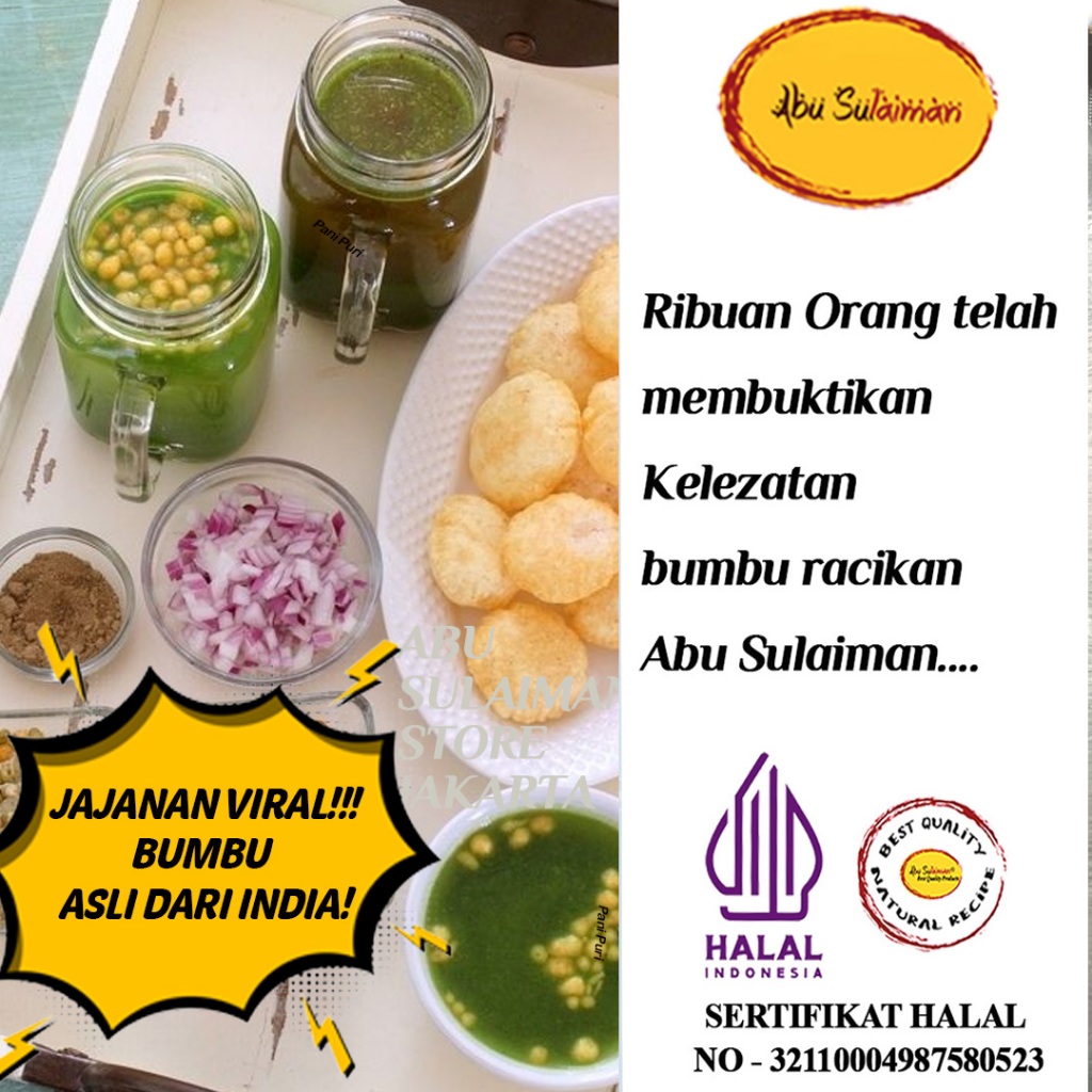 Jual PRODUK BARU ! PAKET MINI Pani Puri India & INDIAN CHAI | 10 Puri ...