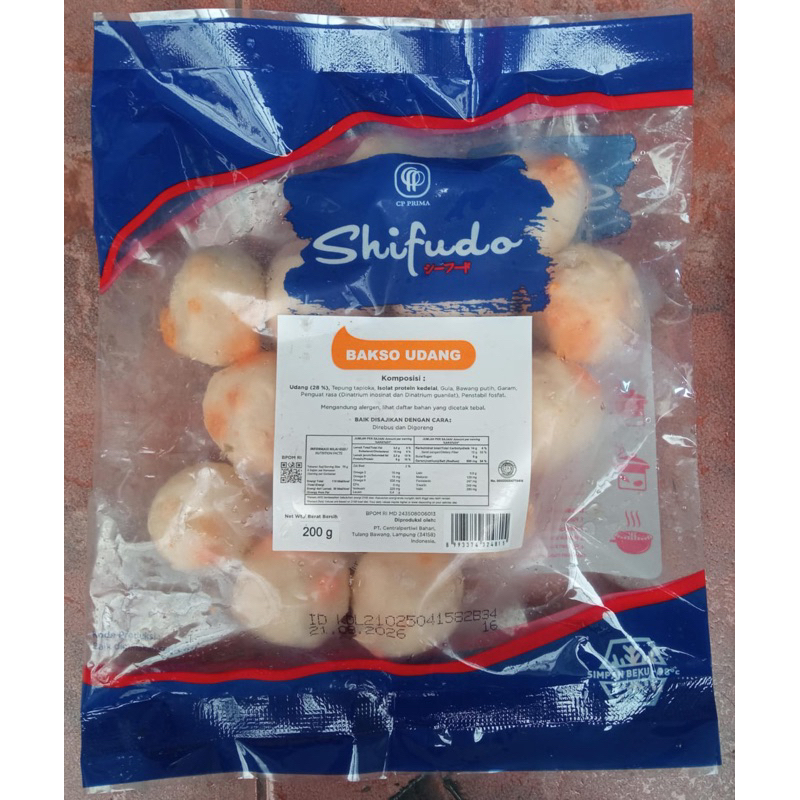 Jual SHIFUDO BAKSO UDANG | Shopee Indonesia
