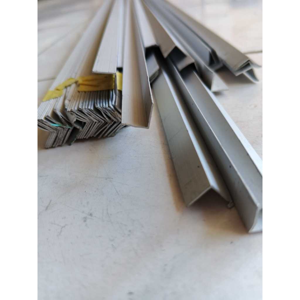 Jual Lis Siku Aluminium 1CM CA | Shopee Indonesia