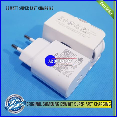 Jual Charger Samsung Galaxy A16 USB C SUPER FAST CHARGING 25 WATT ...
