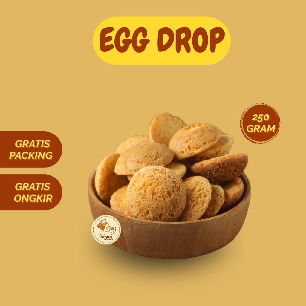 Jual BOLU EGGDROP / EGG DROP COOKIES | Shopee Indonesia