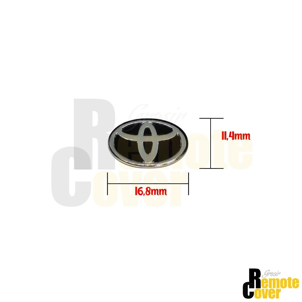 Jual Emblem Kunci Sticker Akrilik Logo Oval Lonjong Kunci Lipat ...