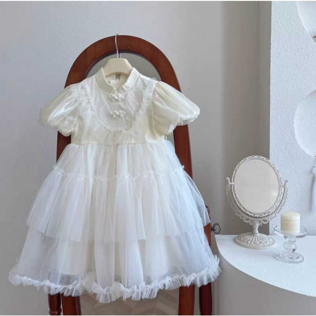 Jual (USIA 3/4TH,7,8-9TH) DKHI-DRESS CHEONGSAM KREM | Shopee Indonesia