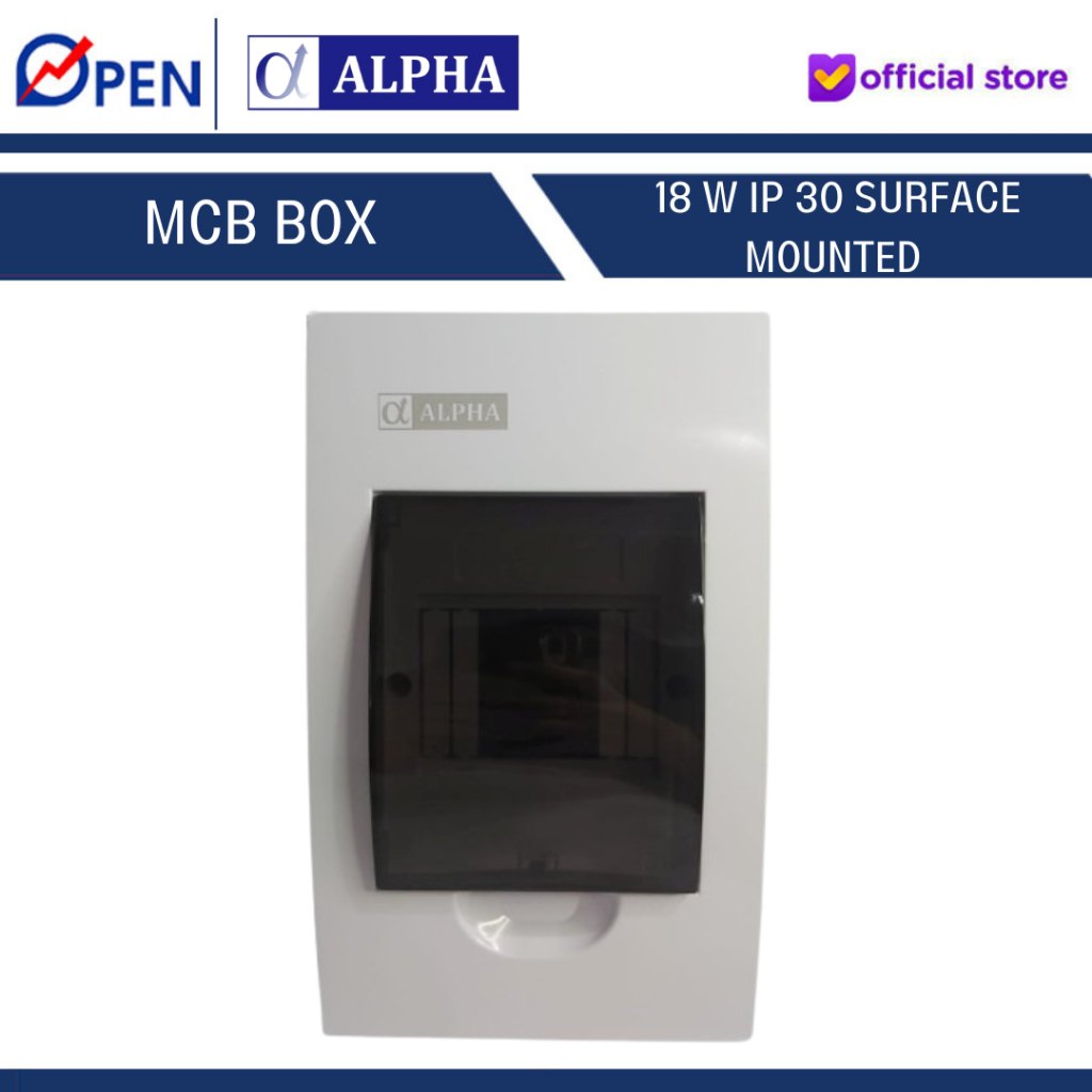 Jual MCB BOX SURFACE MOUNTED ALPHA | Shopee Indonesia