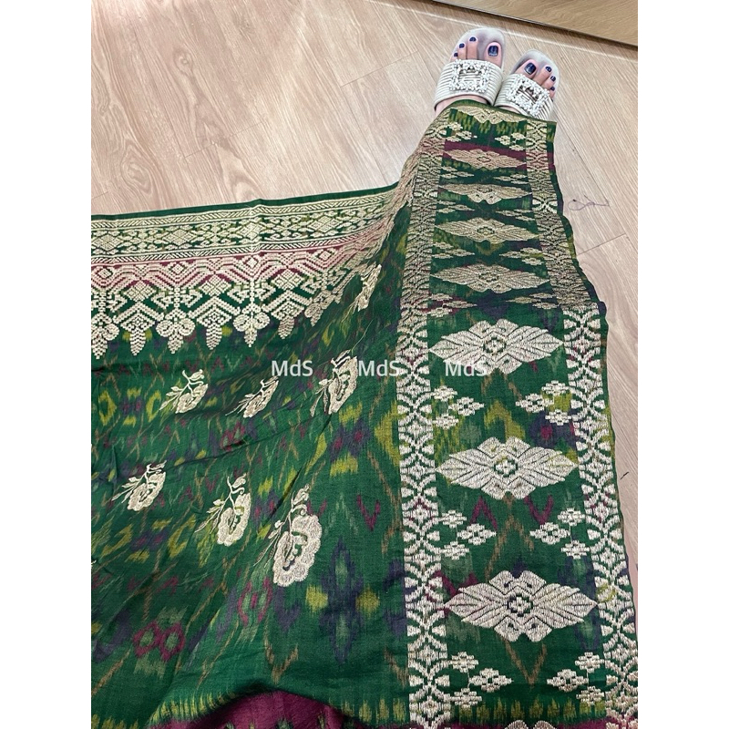 Jual MdS Kamen Endek Songket Bordir Tumpal Motif Sugeng Terbaru ...