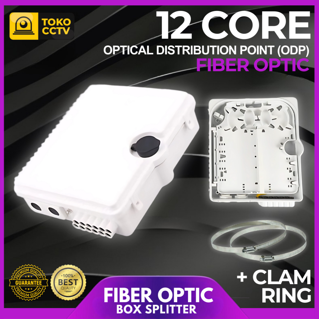 Jual ODP 12 Core Kosongan / ODP 12 Core Model PLC Splitter Adapter / Box ODP 12 Core ONE SET New ...