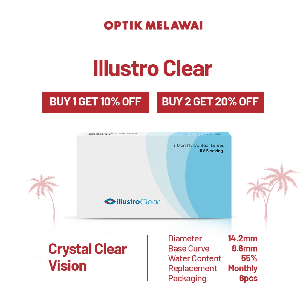 Jual Illustro Clear - Lensa Kontak | Shopee Indonesia