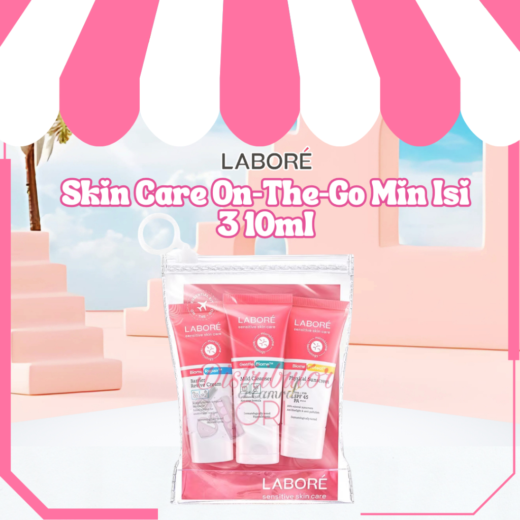 Jual Labore Sensitive Skin Care On-The-Go Min Isi 3 10ml | Shopee Indonesia