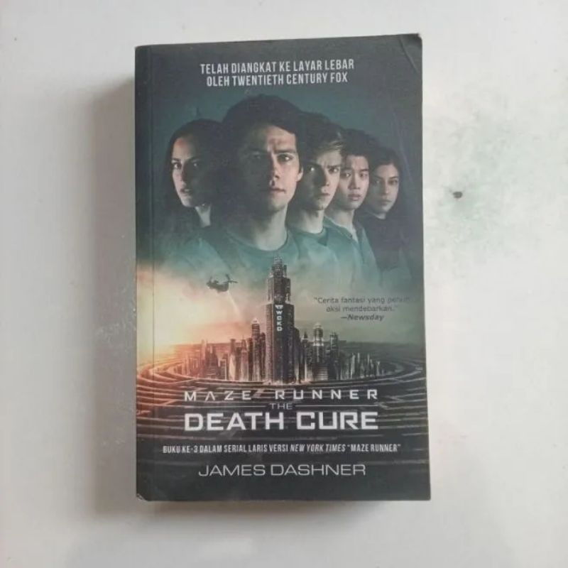 Jual Novel Bestseller MAZE RUNNER THE DEATH CURE James Dashner Original ...