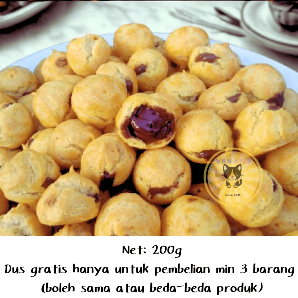 Jual Soes Kering Micky (Coklat, Keju) (net 200g) | Shopee Indonesia