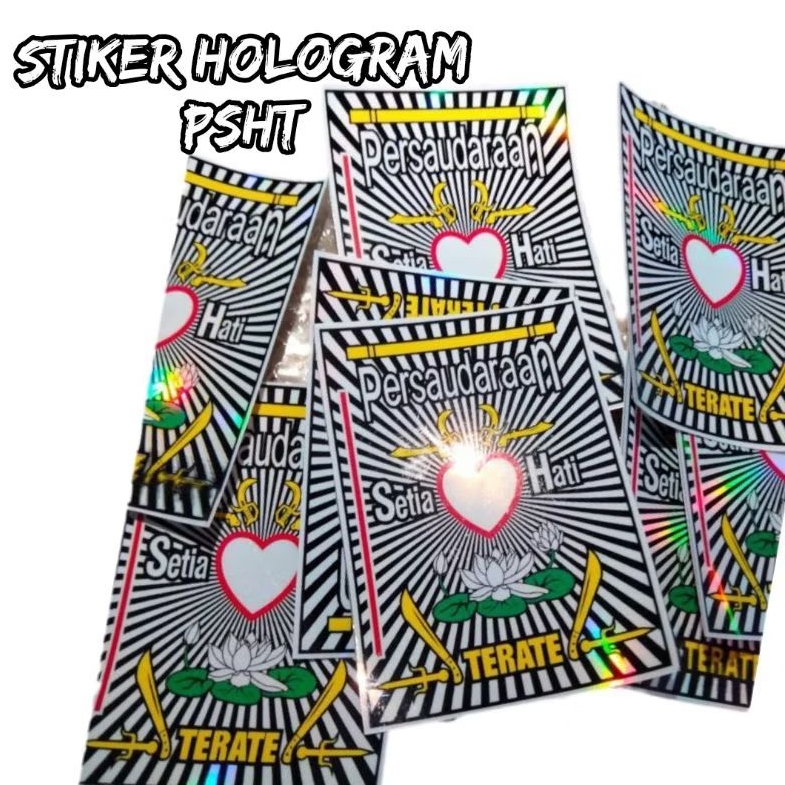Jual Stiker PSHT Hologram 3biji (5x7cm) | Shopee Indonesia