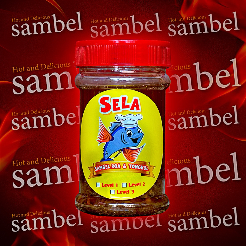 Jual SELA - SAMBEL ROA DAN TONGKOL - SAMBAL ROA DAN TONGKOL - 150gram ...