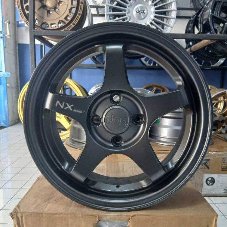 Jual velg kailolo hsr ring 15 pcd 4X100 mobil mazda2 yaris brio gun metal r15 murah | Shopee ...