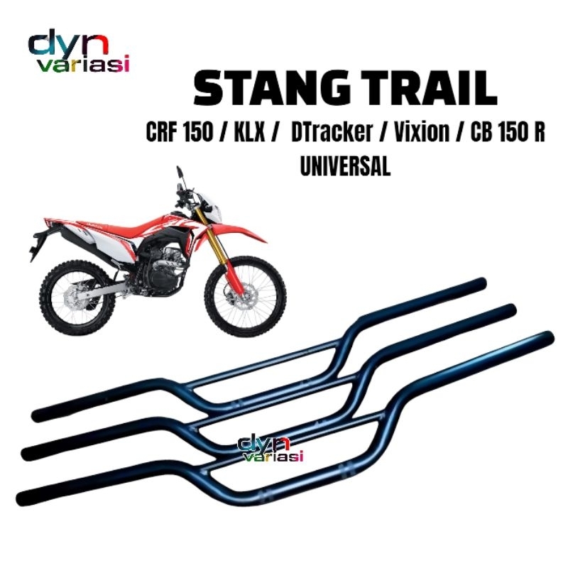 Jual Stang Stir Trail Universal Coating Hitam Honda CRF Super Moto ...