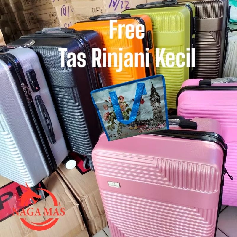 Jual Koper Fiber PROMO Polo Lock 8028 ukuran 18 dan 22 inch Bisa masuk ...