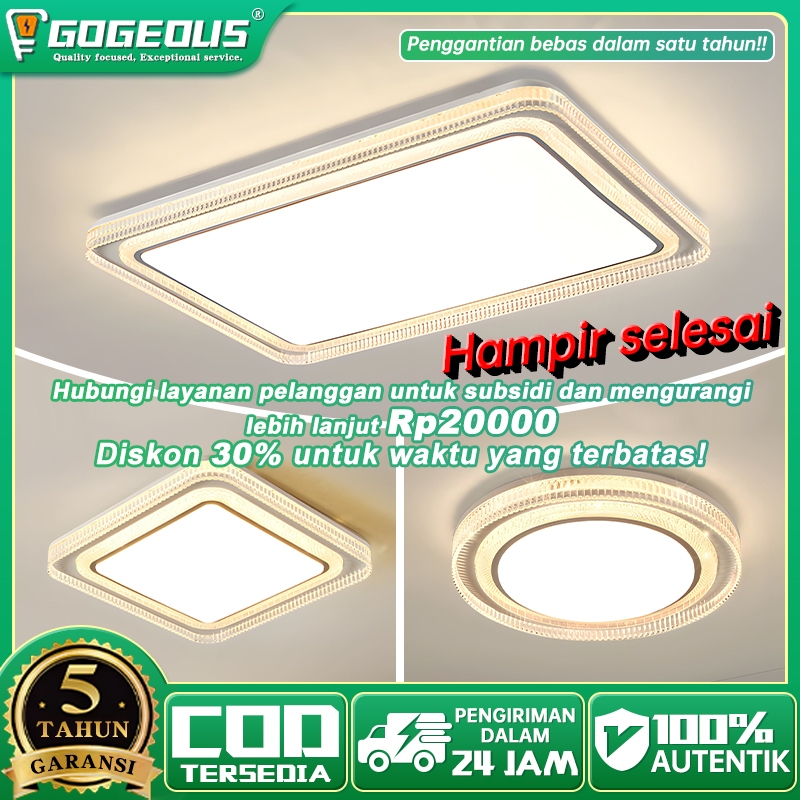 Jual 【COD】 Lampu Plafon 3 Waran 40/50CM Lampu Kamar Tidur Kamar Tidur ...