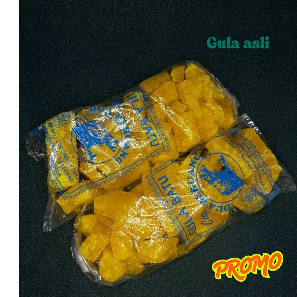Jual Gula Asli Dua Beruang gula batu kuning 1kg isi 60-70 buah | Shopee ...