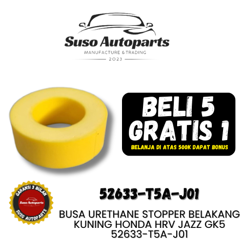 Jual BUSA URETHANE STOPPER BELAKANG KUNING HONDA HRV JAZZ GK5 52633-T5A ...
