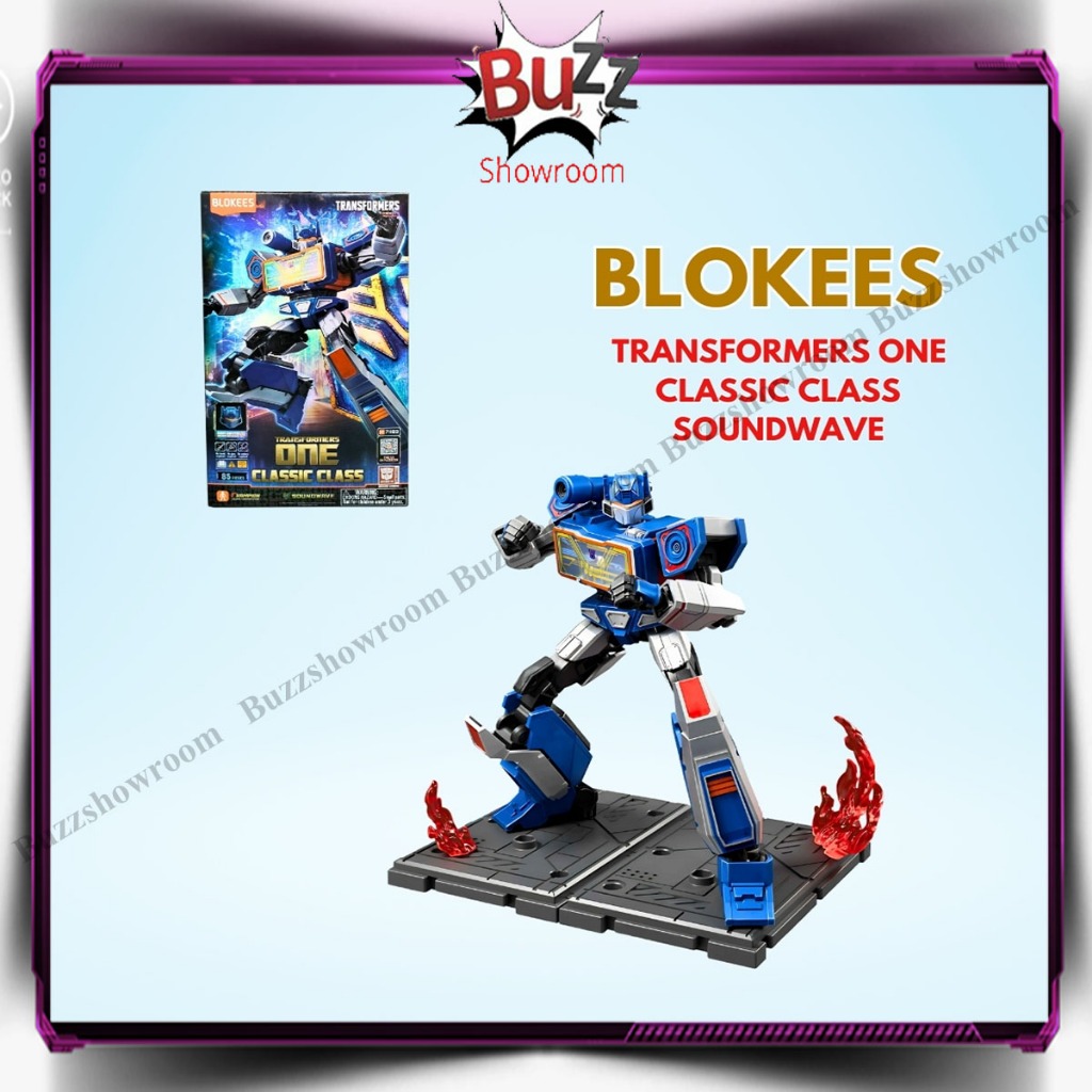 Jual Blokees Transformers Classic Class 17 One Soundwave Original ...