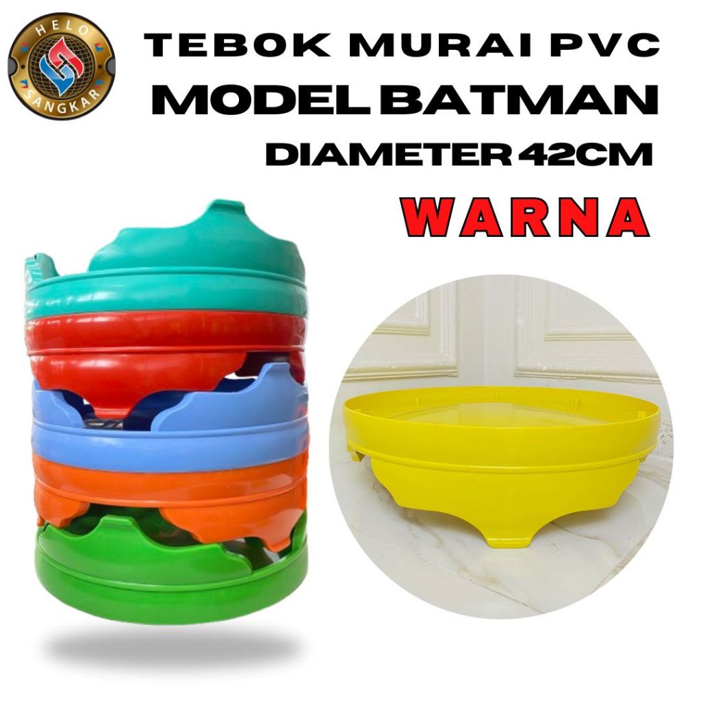 Jual TEBOK MURAI PVC DIAMETER 42CM MODEL BATMAN TEBOK ALAS SANGKAR ...