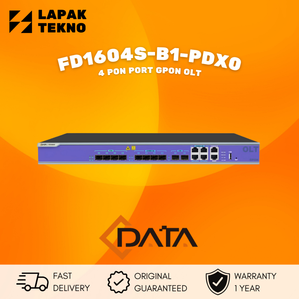Jual CDATA FD1604S-B1-PDX0 4 PON Port GPON OLT, PSU AC+DC | Shopee Indonesia
