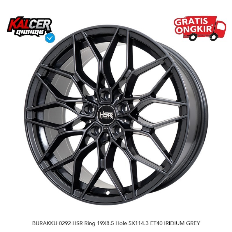 Jual VELG RING 19 MODEL HSR BURAKKU 0292 UNTUK MOBIL VITARA BRV YARIS CROSS DLL PCD 5X114,3 ...