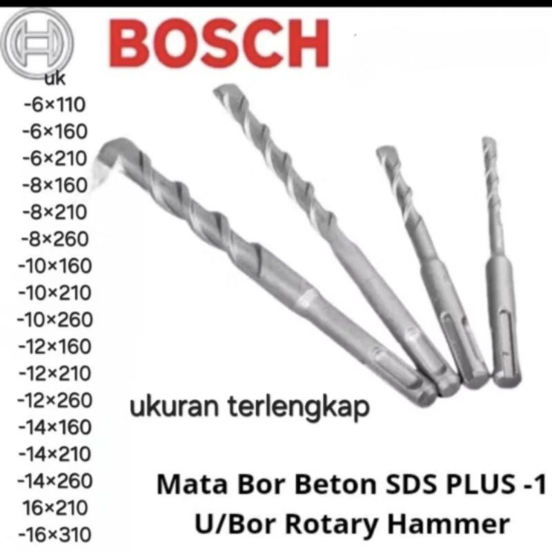 Jual ALUMAGADA MATA BOR BETON SDS PLUS -1 ROTARY HAMMER/MATA BOR TEMBOK ORIGINAL | Shopee Indonesia