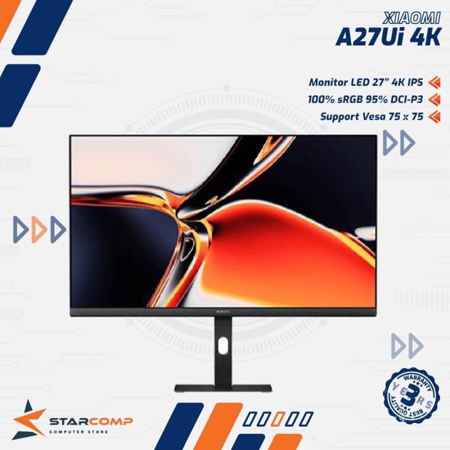Jual Xiaomi 4K Monitor A27Ui 27" 4K 60Hz UHD IPS HDMI Monitor LED | Shopee Indonesia
