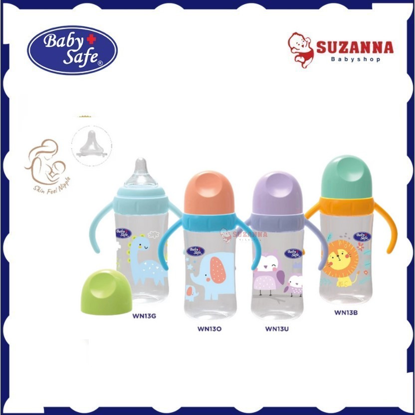 Jual BabySafe WN13O -- Botol Susu Bayi Wide Neck 250 ml | Shopee Indonesia