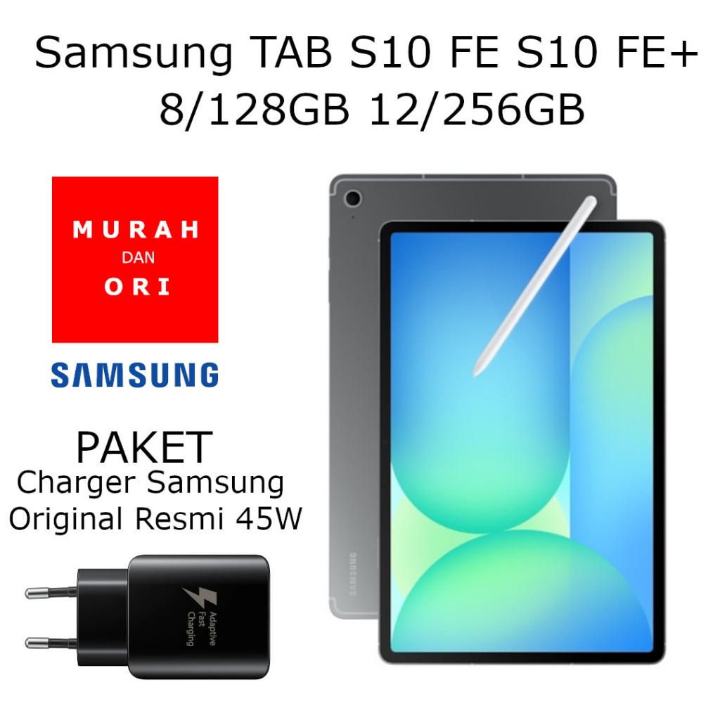 Jual Samsung Galaxy Tab S10 FE+ S10 FE ( S10FE ) 5G | Shopee Indonesia