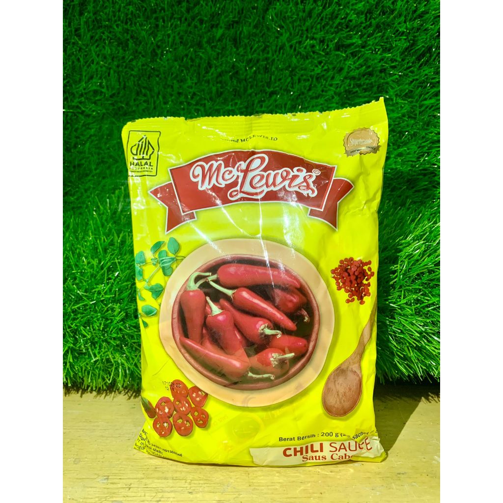 Jual Mc Lewis Chili Sauce Sachet - 25 x 8g | Shopee Indonesia