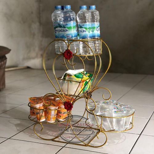 Jual rak air minum kemasan aqua botol lebaran | Shopee Indonesia