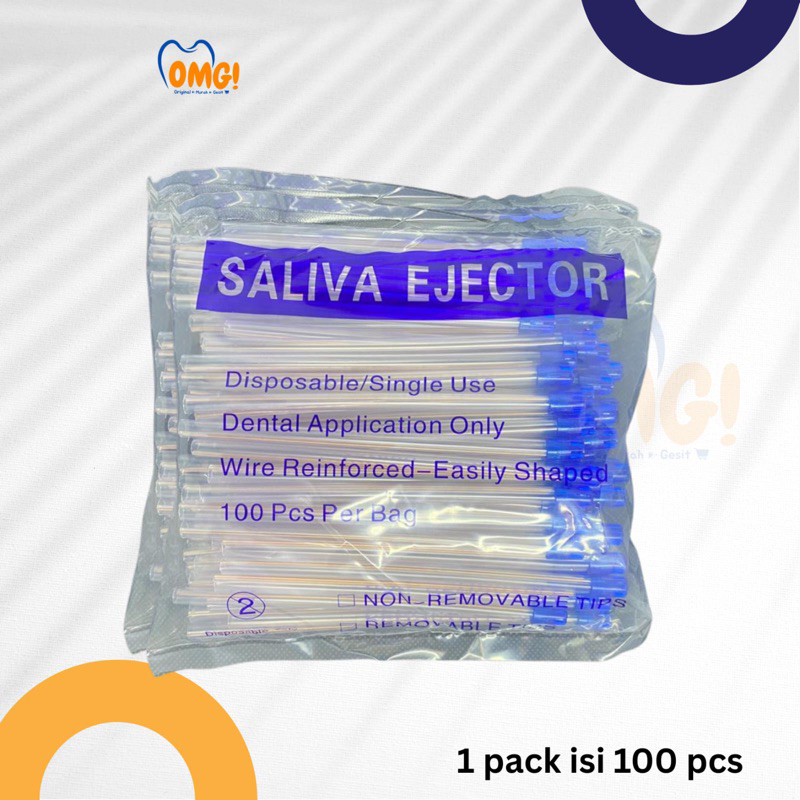 Jual Saliva Ejector Isi 100 Pcs | Shopee Indonesia