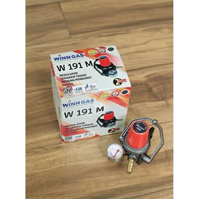 Jual Winngas W191M Regulator Winn Gas Tekanan Tinggi dengan Pengunci ...