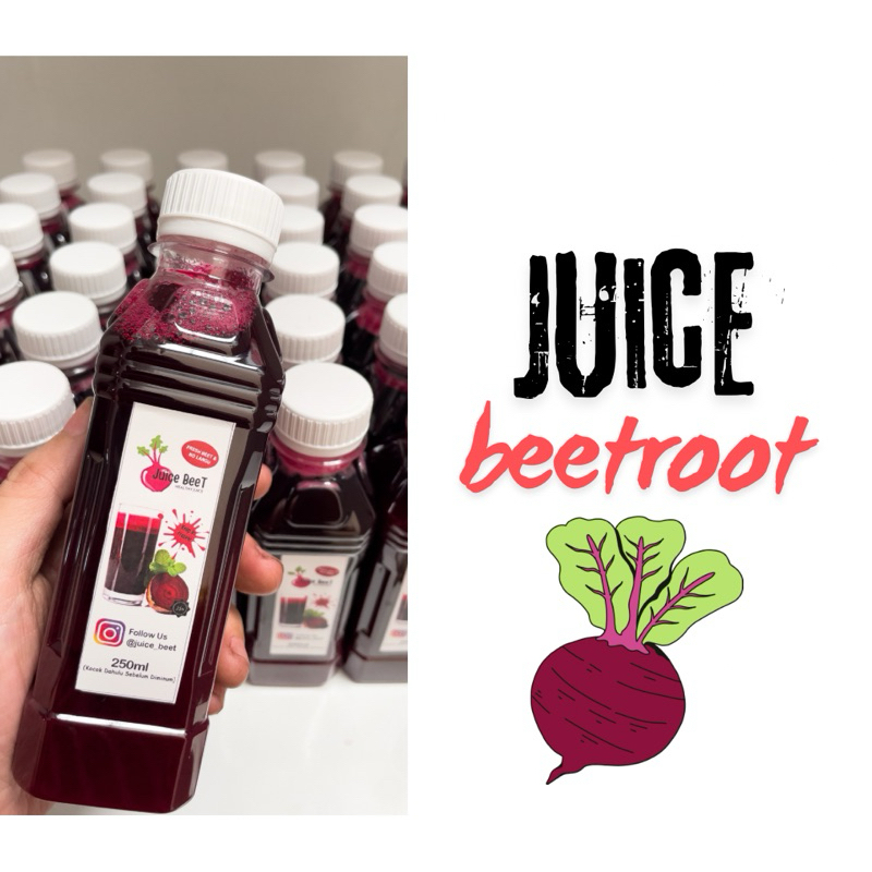 Jual Juice Beet/bit/beetroot(penambah darah) | Shopee Indonesia
