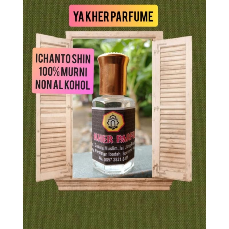 Jual Parfum roll on ICHANTO SHIN 100% asli murni non al kohol dan tanpa ...