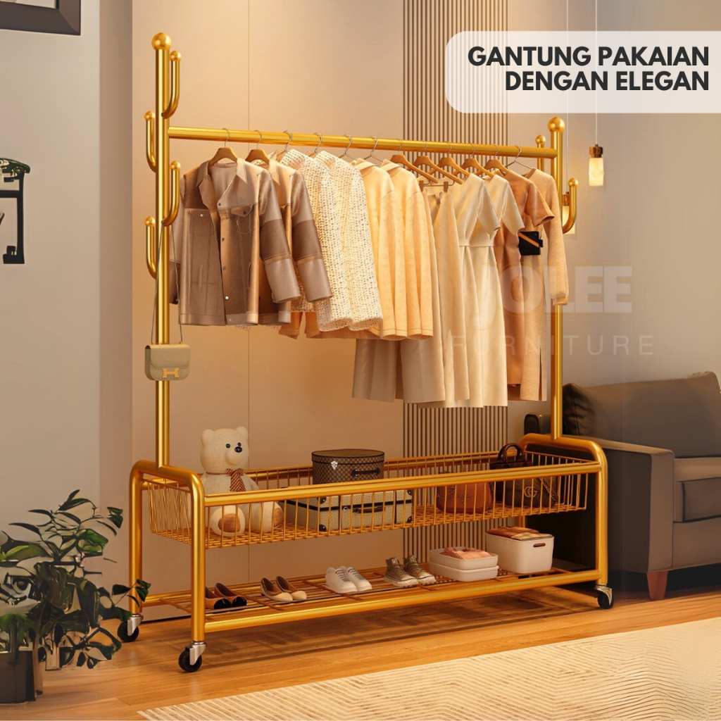 Jual Stand Hanger Gantungan Baju Besi Big Stand Hanger Gantungan ...