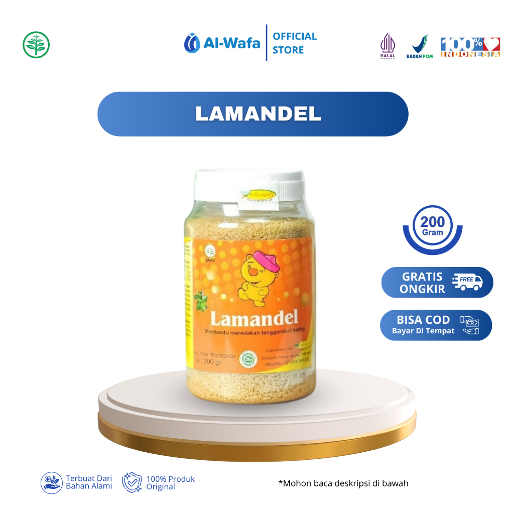 Jual LAMANDEL BOTOL - Minuman Herbal Atasi Amandel Radang dan Sakit ...